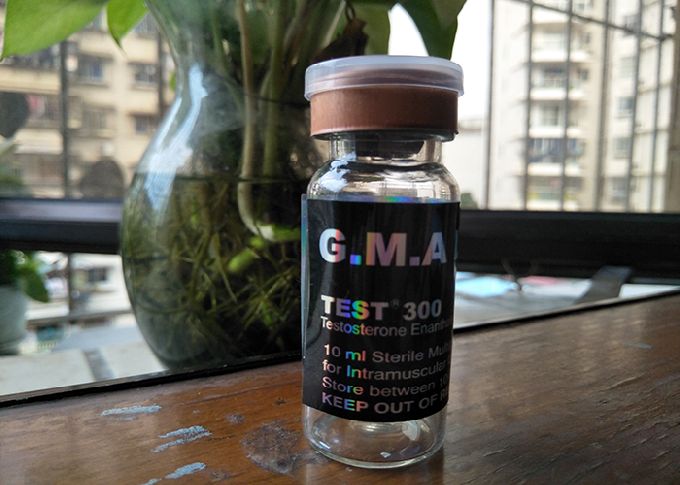 Black GMA Labs Medicine Bottle Label DECA/ TEST E 300 Laser Vial Stickers