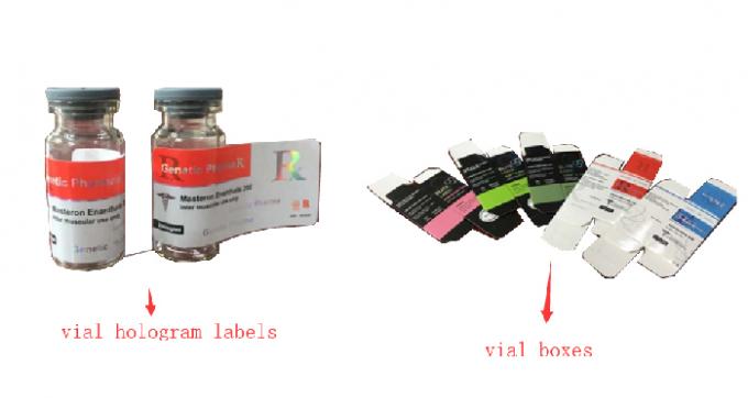 Test 400 Injection Custom Vial Labels Glossy Paper Medication vial Labels