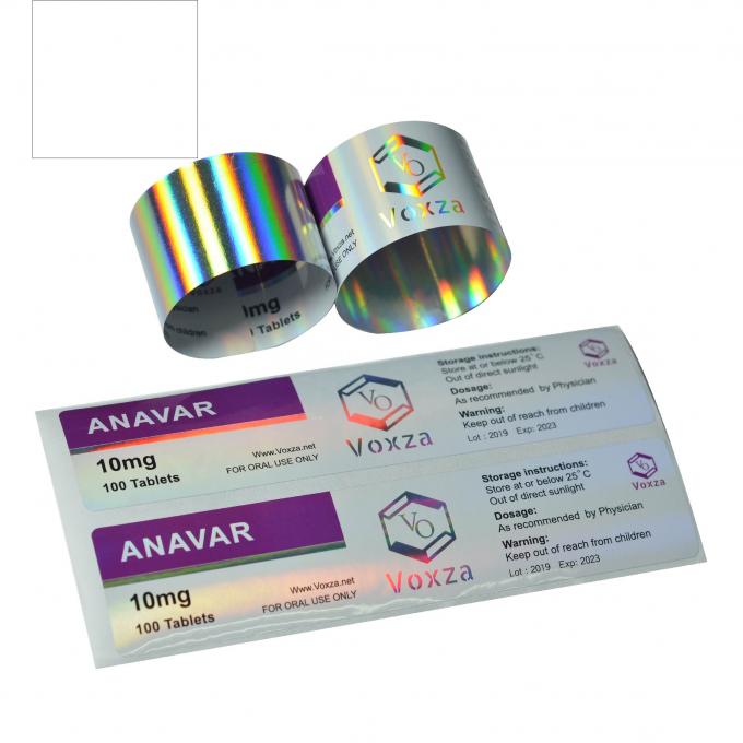Test Cypionate Waterproof vial Bottle Labels