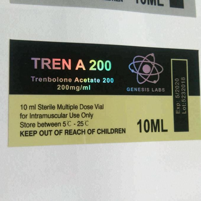 20ml Injection Pharmaceutical Glossy vial Bottle Labels