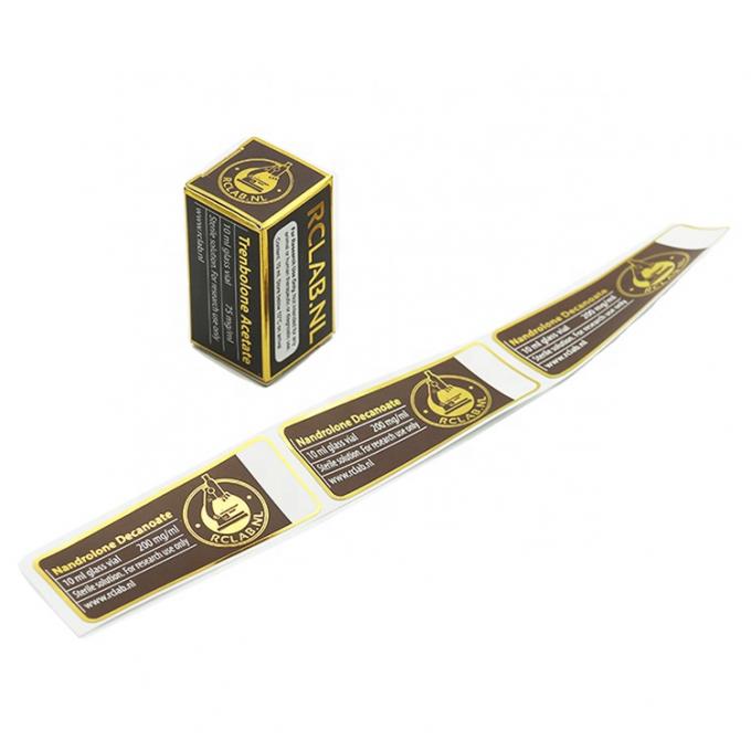 Pharmacy Glass test vial Bottle Labels