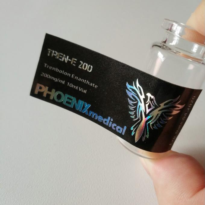 Self Adhesive 2ml Glass Vial Labels For HCG 5000IU