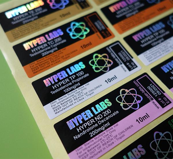 Phoenix Medical 10ml Vial Labels