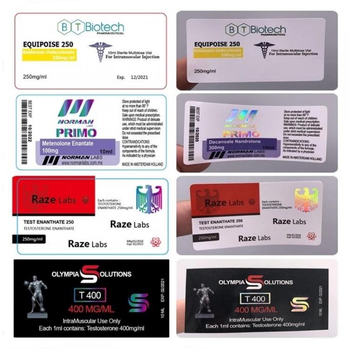 Suspension 100MG/ML Vial Labels For Alpha Wolf Labs