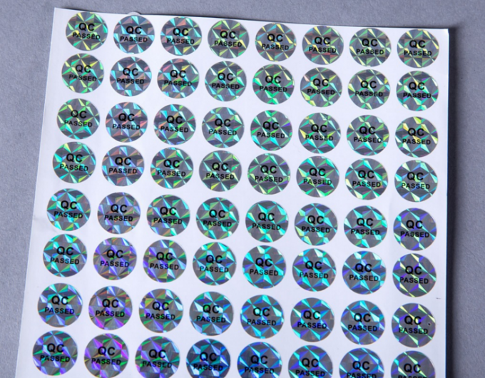 Customized Hologram Sticker Printing Square Security Label For Enhanced ...