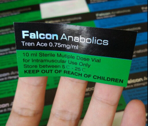 Customized Plastic Hologram Vial Label In White Printing Color For ...