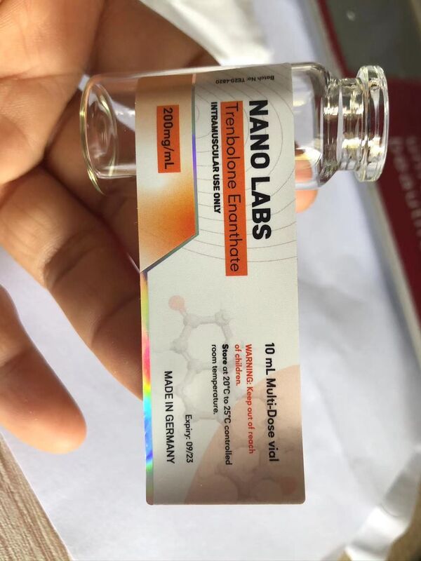 Full Color Printing 10ml Vial Labels for 10ml Vials Packing