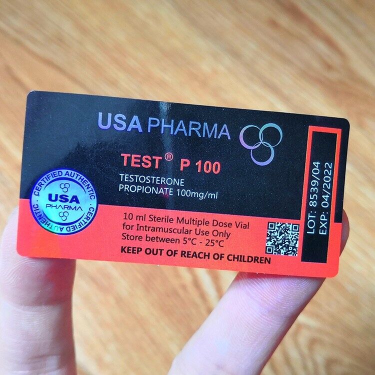 Pantone color test Propionate 100 vial Vial Labels With Matched Boxes