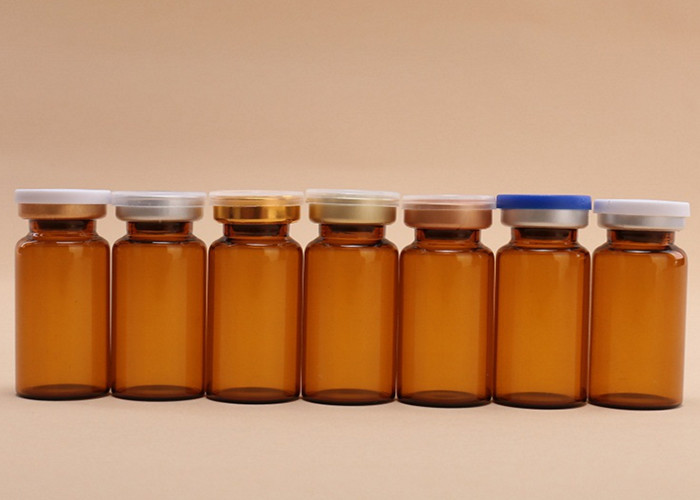 Pharmaceutical Injection Small Glass Vials Bottles 50 X 22mm With ...